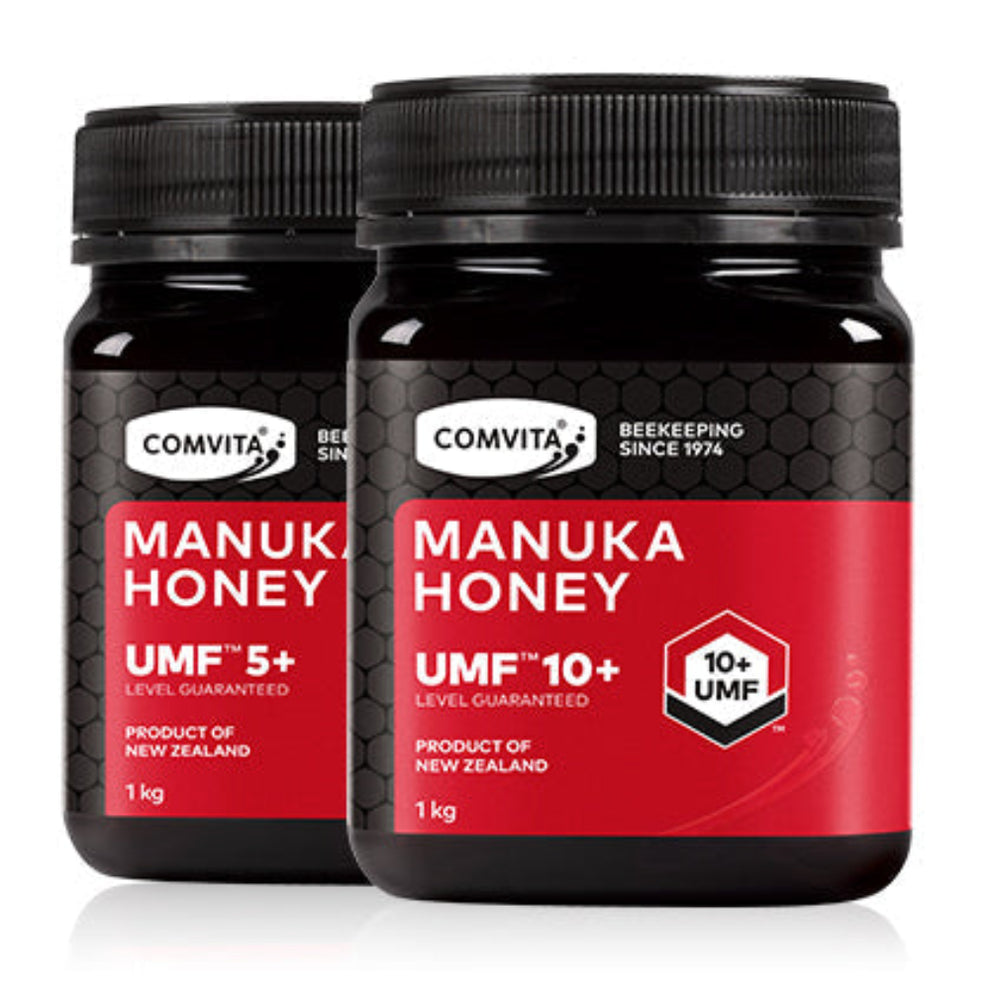 Mānuka Bulk Pack: UMF 5+ & UMF 10+ 1KG – Comvita Australia